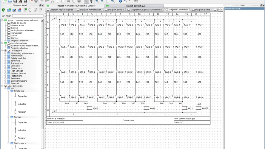 QElectroTech: Free software to create electric diagrams. | AlternativeTo