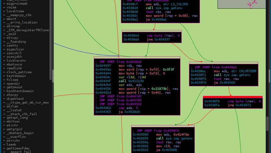 radare2: Unix-like reverse engineering framework and commandline tools ...