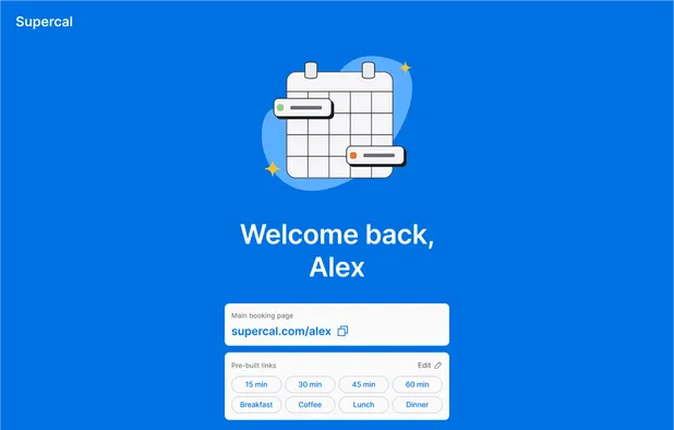 Supercal: AI assistant that schedules meetings, syncs calendars, sends ...