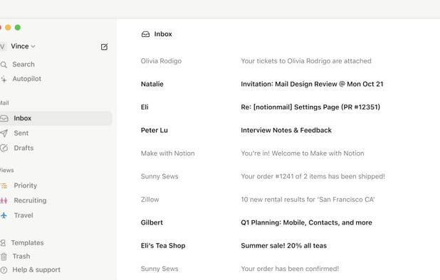 Notion Mail: An intelligent inbox to streamline your email management ...
