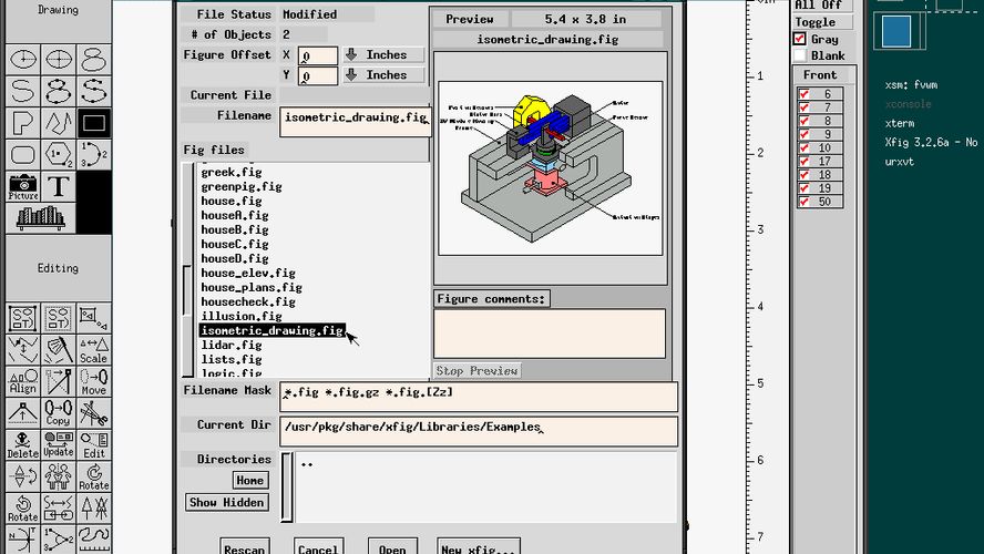 Xfig: Interactive drawing tool which runs under X Window System Version 11 Release 4 | AlternativeTo