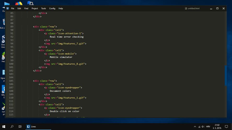 Lines code editor: Lines is a modern and minimalist text editor - IDE ...