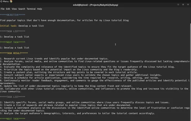 BabyAGI: Open-sourced version of a paired-down Task-Driven Autonomous ...