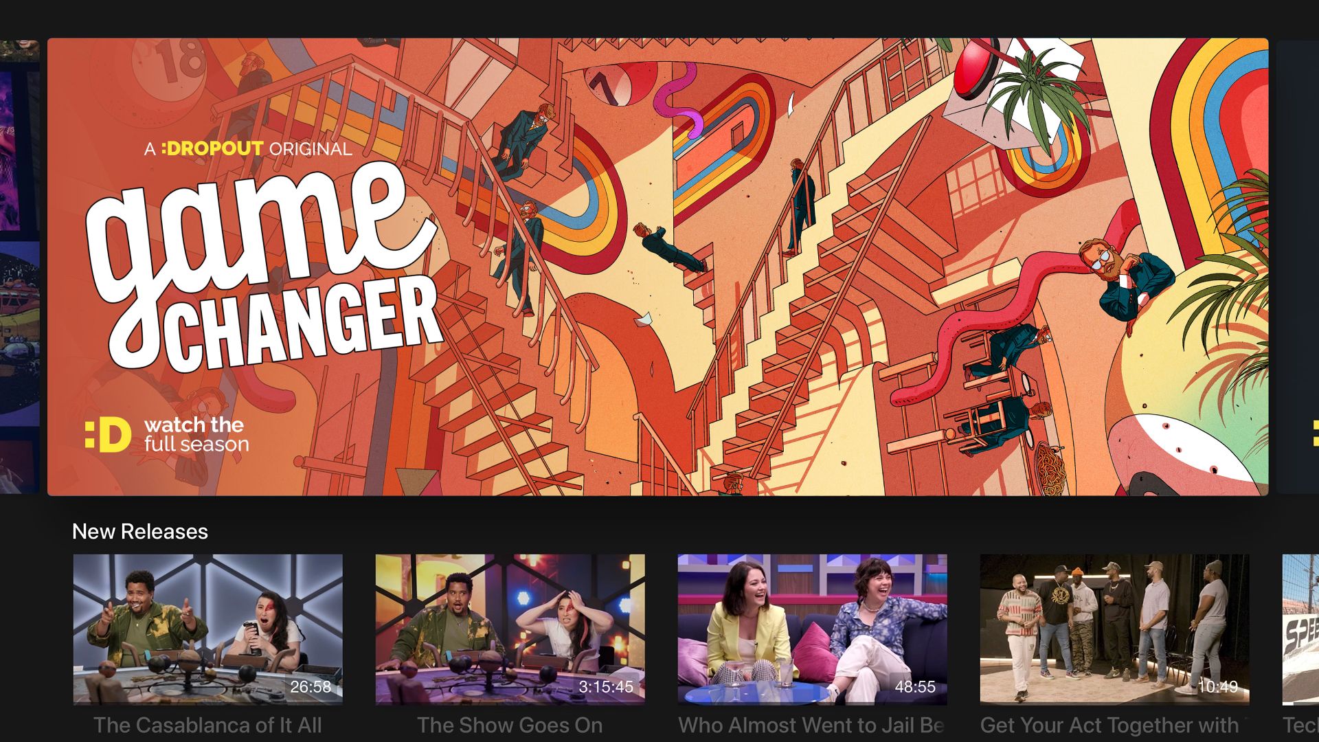 Dropout: A subscription-based streaming service offering original ...