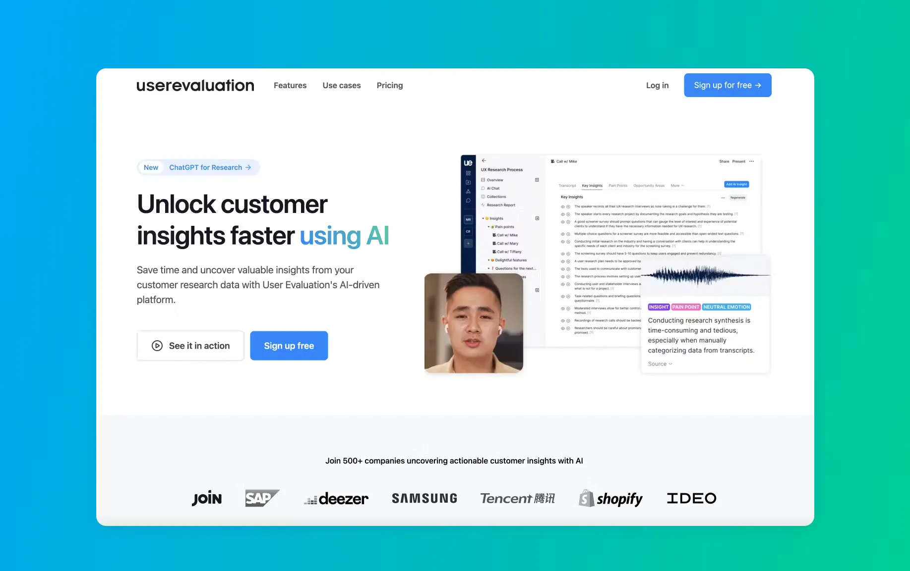 User Evaluation Alternatives and Similar Sites & Apps | AlternativeTo