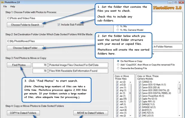 PhotoMove: Automatically move photos to directories or folders based on ...