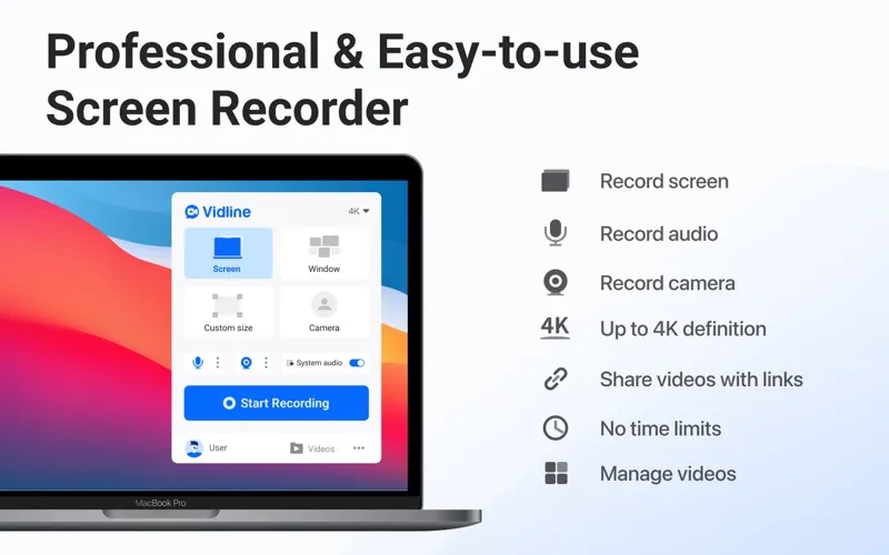 Vidline Screen Recorder Master Alternatives: Top 1 Screen Recorders ...