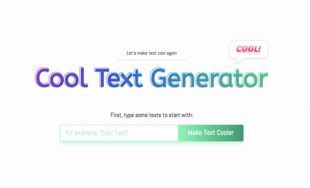 maketext.io: Super fast next generation cool text generator ...