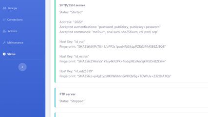 SFTPGo: Fully featured and highly configurable SFTP server with optional HTTP/S, FTP/S ...