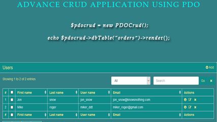 PHP CRUD Generator Alternatives and Similar Sites & Apps | AlternativeTo