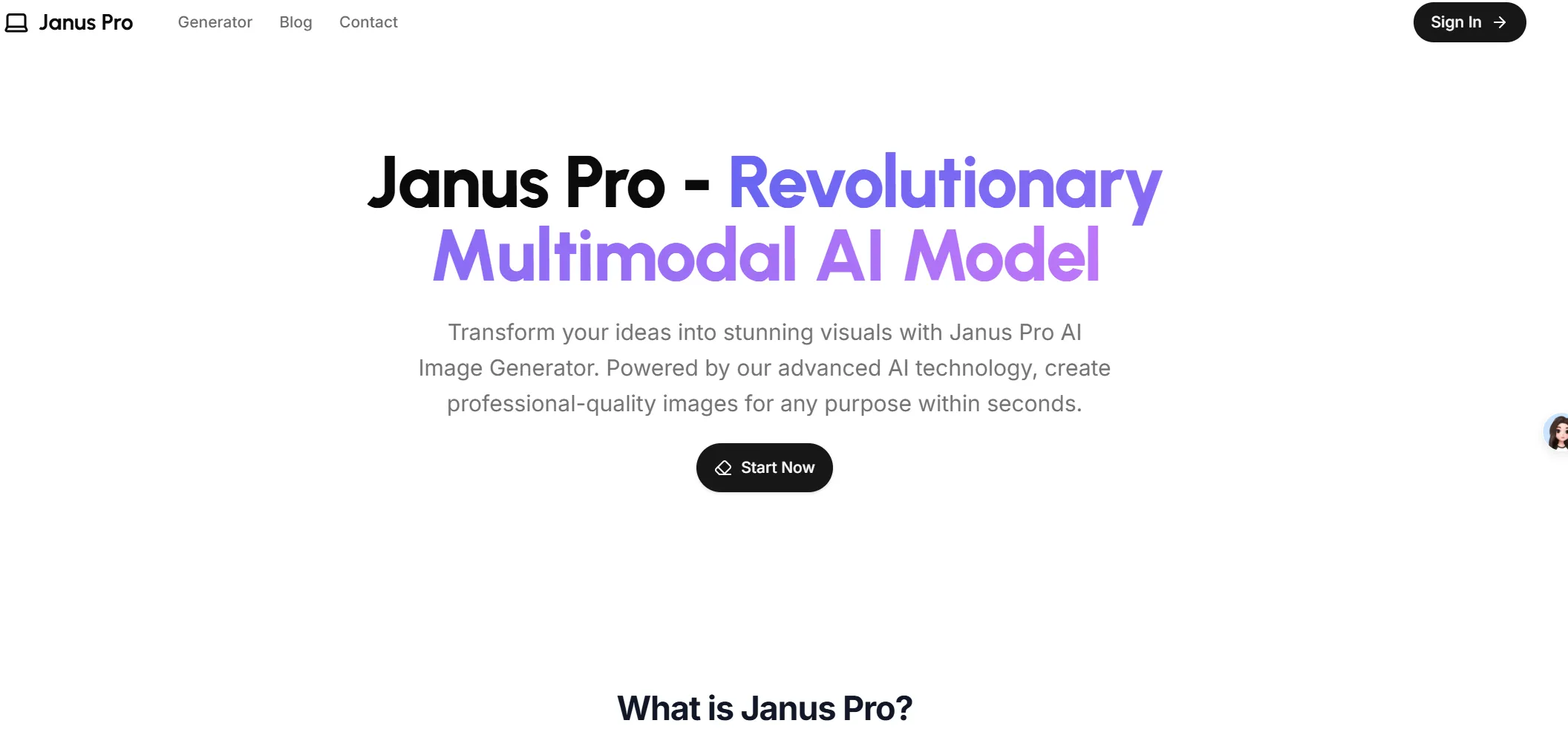 Janus Pro Image Generator Alternatives and Similar Sites & Apps ...