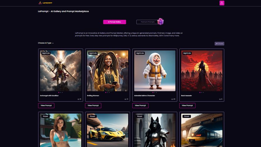 PromptHero Alternatives and Similar Sites & Apps | AlternativeTo