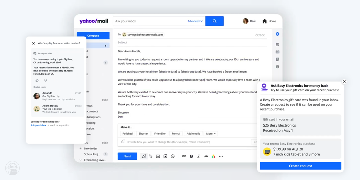 Yahoo Mail launched AI-Powered features for enhanced user experience and savings | AlternativeTo