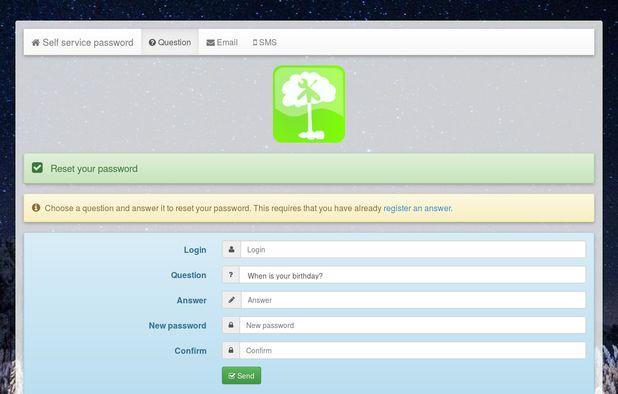 LDAP Tool Box Self Service Password: A simple web interface to change ... LDAP Tool Box Self Service Password: A simple web interface to change ...