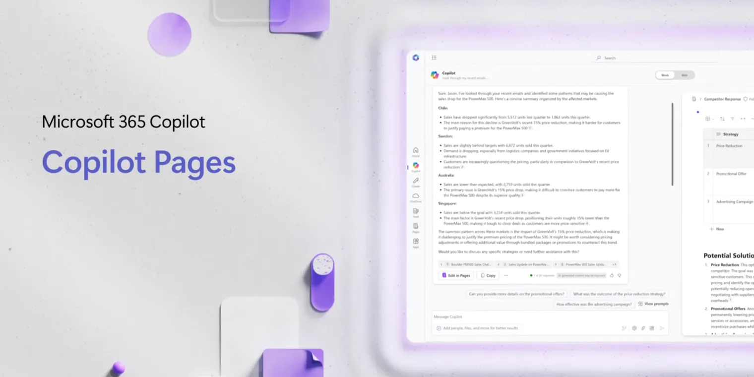 Microsoft launches Copilot Pages: AI-enhanced collaborative canvas for Microsoft 365 users ...