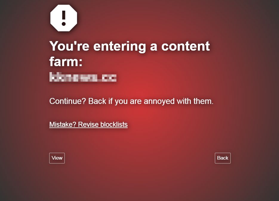 Content Farm Terminator Alternatives - Explore Similar Extensions & Add ...