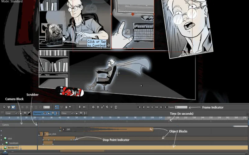 MotionArtist: Make motion comics with this visual, comic design ...