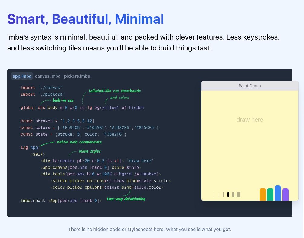 Imba Alternatives: Top 1 Programming Languages & Similar Apps | AlternativeTo