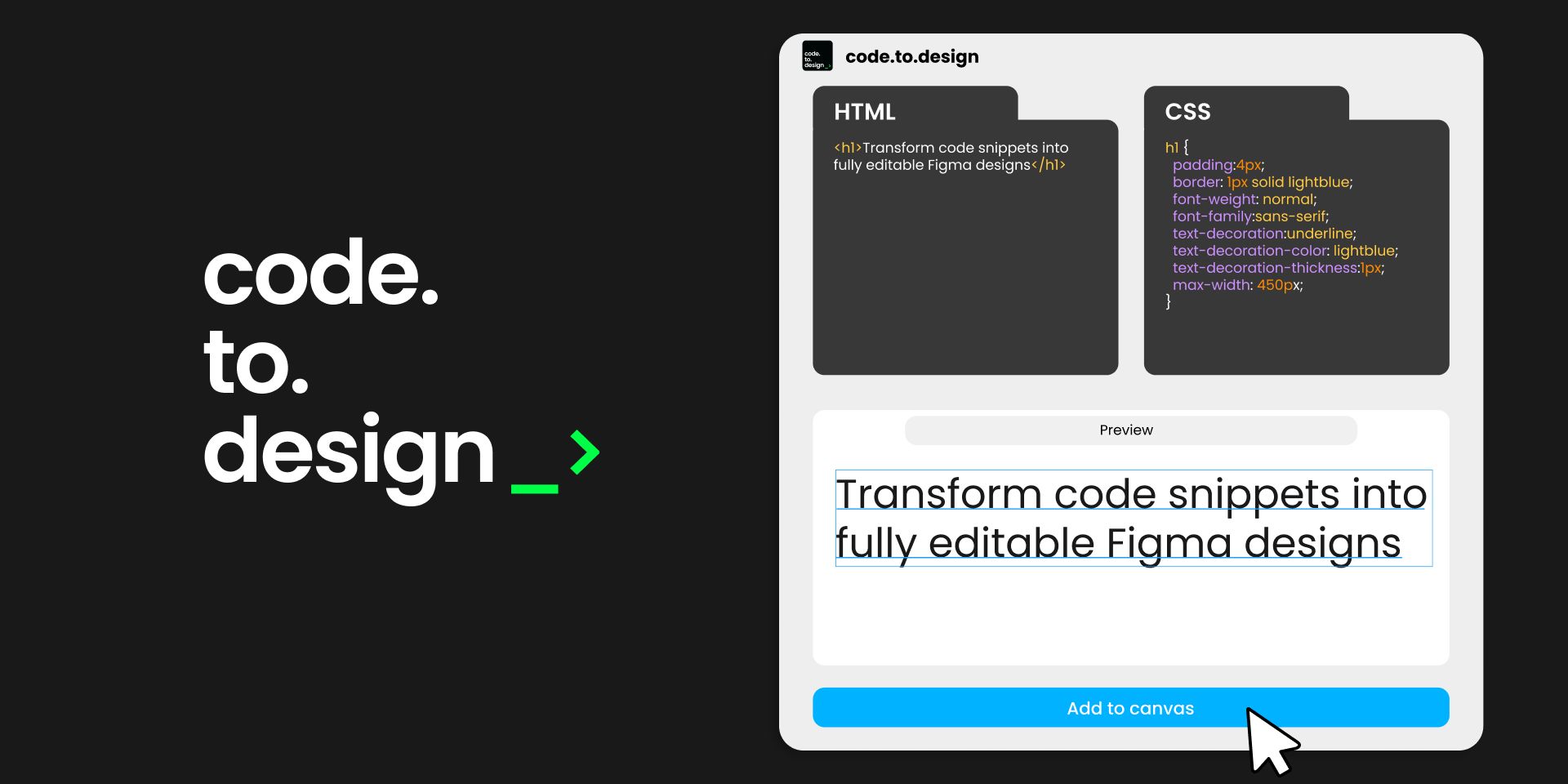 code.to.design Alternatives and Similar Sites & Apps | AlternativeTo