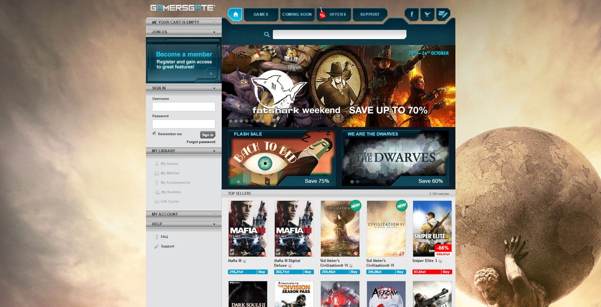 GamersGate: App Reviews, Features, Pricing & Download | AlternativeTo