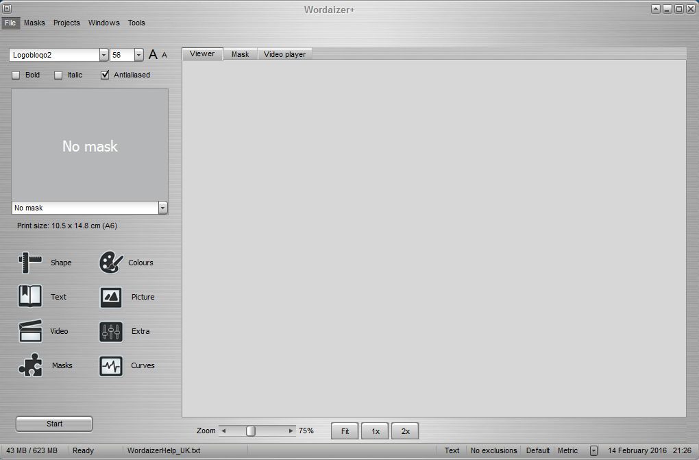Wordaizer: Create word clouds with a maximum of control over colour ...