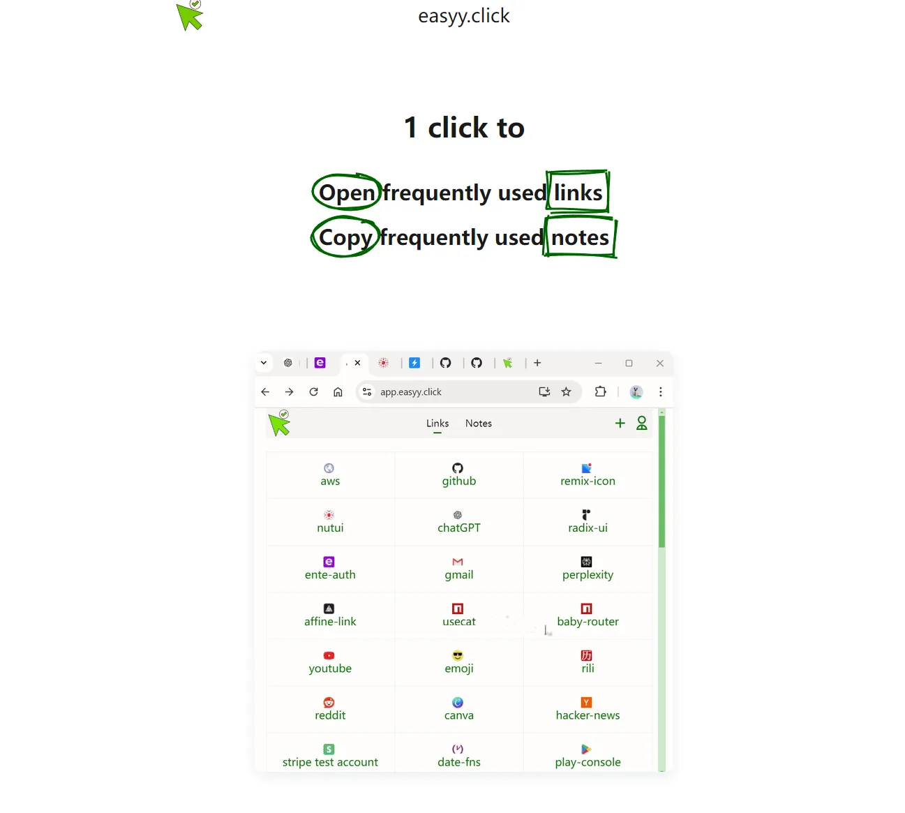 easyy.click Alternatives: 25+ Bookmark Managers | AlternativeTo