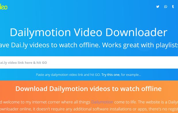 DM Video Download: DM is DailyMotion, and this app helps download your ...
