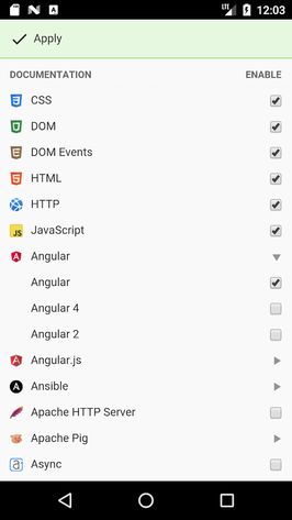 DevDocs: Combines multiple developer documentations in a clean and ...