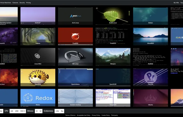 Instant Workstation: Virtual machine on demand service. | AlternativeTo
