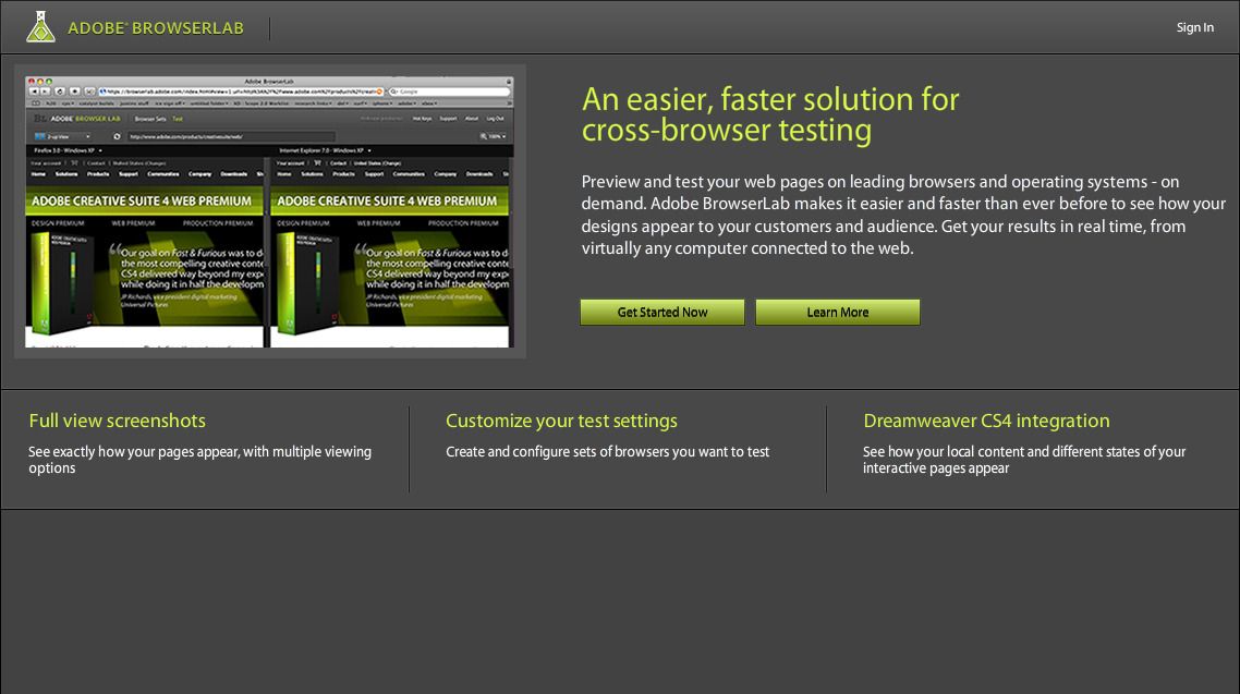 Adobe BrowserLab Alternatives and Similar Apps / Services | AlternativeTo
