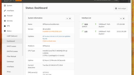 OPNsense: Includes most of the features available in expensive ...