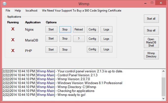 WNMP: Wnmp is a client which launches Nginx, MariaDB | AlternativeTo