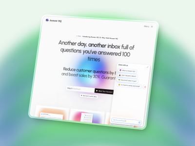 AnswerHQ: Answer HQ is your beautiful 24/7 AI customer support ...