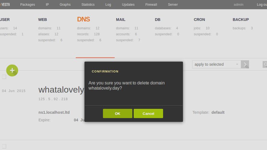 Vesta Control Panel: – What I love about Vesta is that it's fast and ...