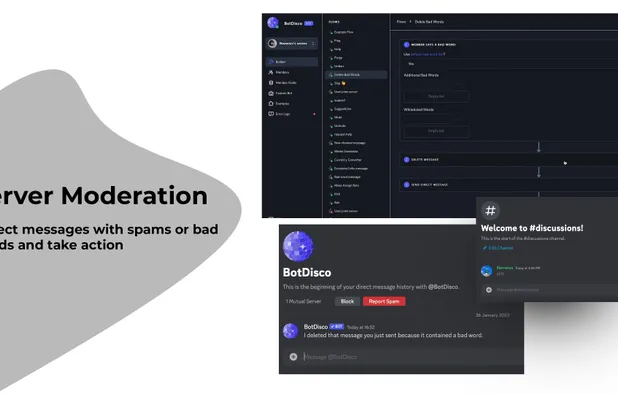 BotDisco (No-Code Discord Bot): The most customizable No Code bot for ...