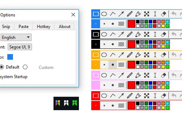 Snipaste: Simple but powerful snipping tool, and also allows you to pin ...