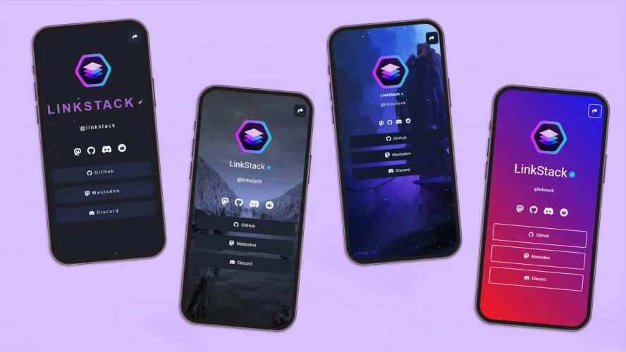 LinkStack: Open source, self-hosted, highly customizable link sharing platform with an ...