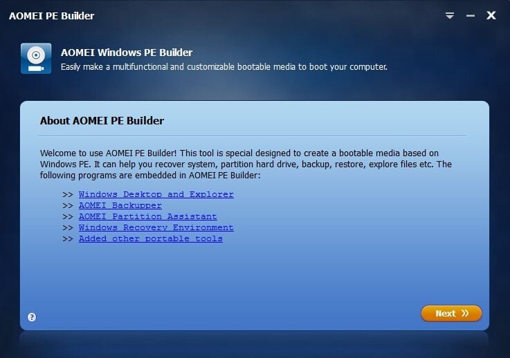 AOMEI PE Builder Alternatives and Similar Software | AlternativeTo AOMEI PE Builder Alternatives and Similar Software | AlternativeTo