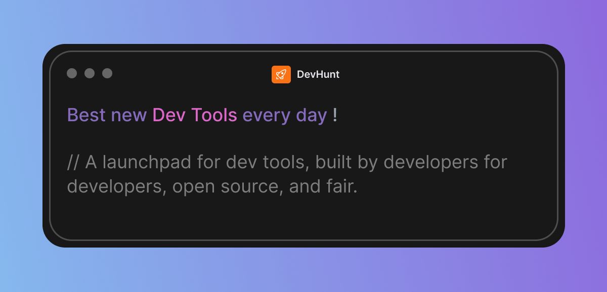 DevHunt Alternatives: Top 3 App Discovery Services | AlternativeTo