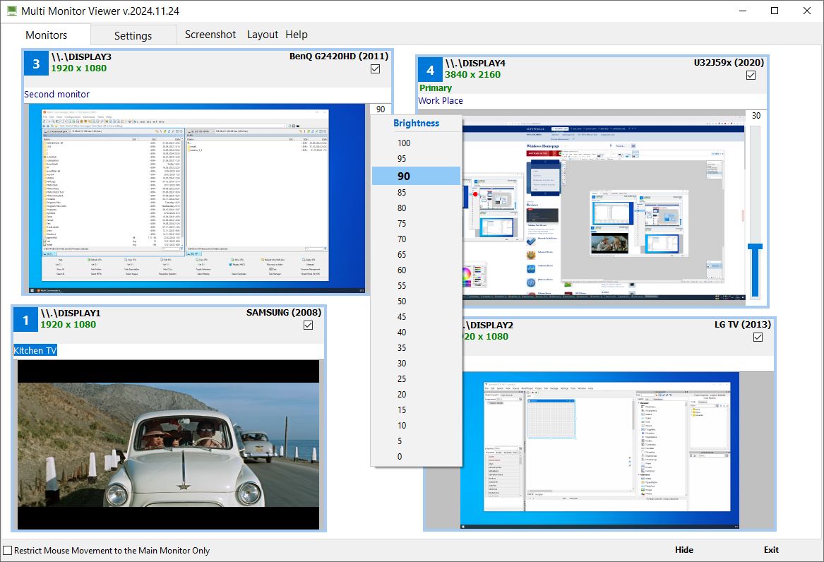 Multi Monitor Viewer: Provides convenient and fast | AlternativeTo