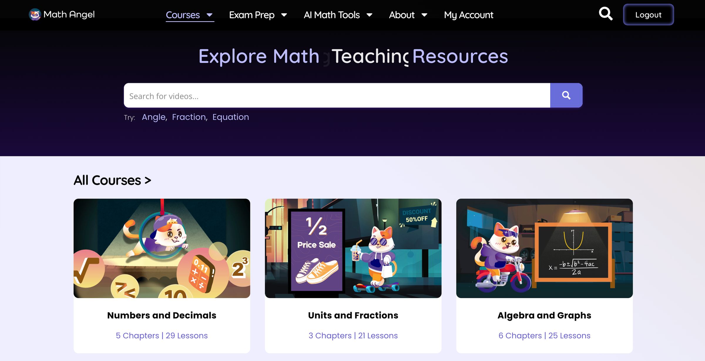 Math Angel: AI-powered maths tutor designed for students, parents, and ...