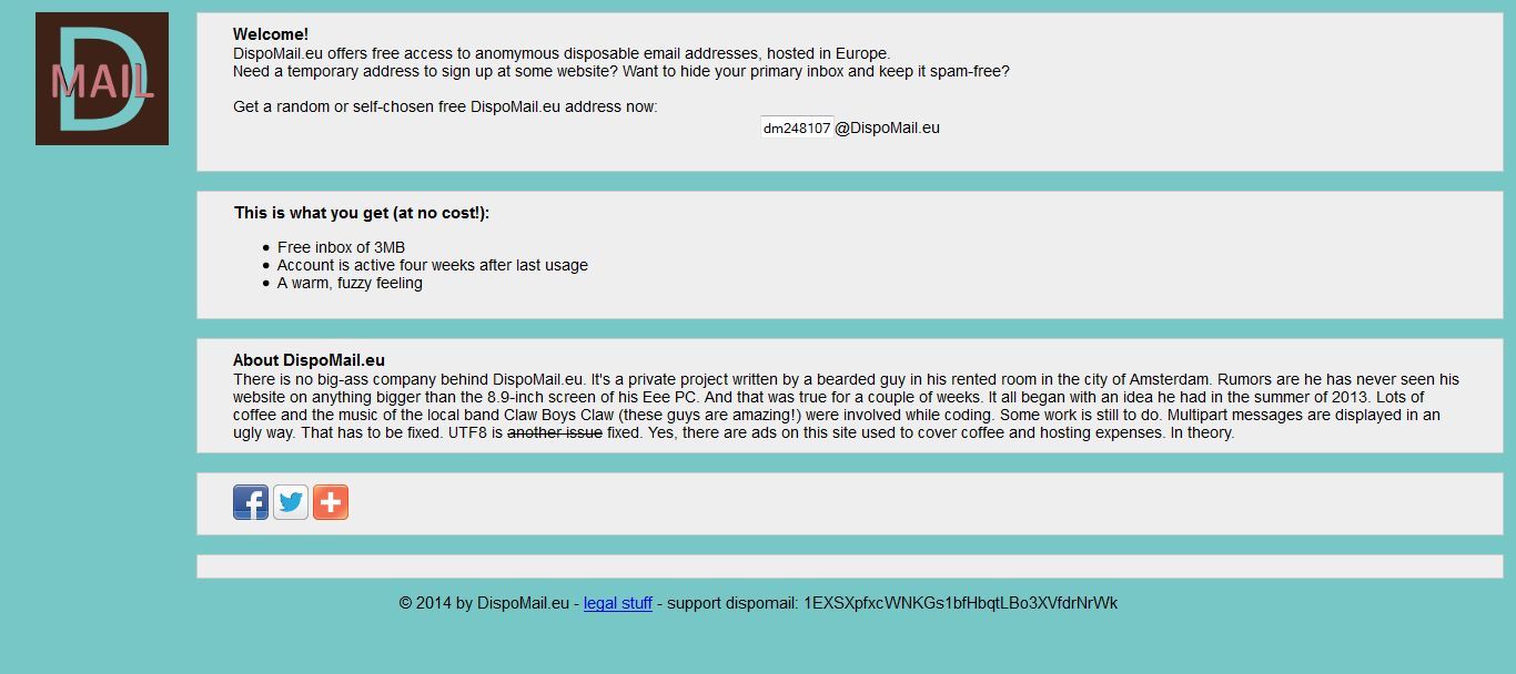 DispoMail.eu Alternatives: 25+ Disposable Email Services | AlternativeTo