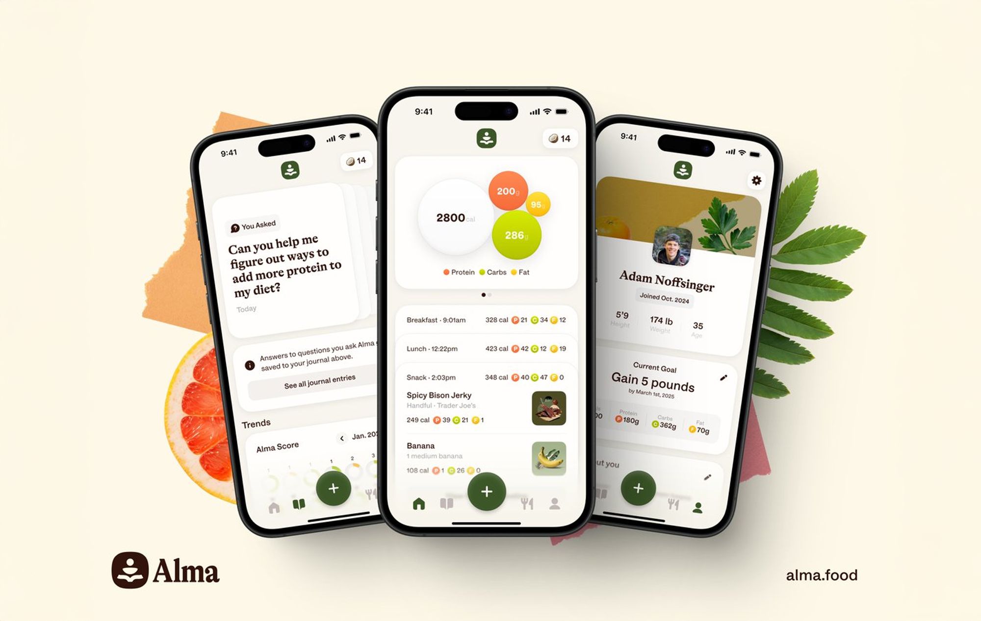 Alma Nutrition: Alma is your personal nutrition companion, where you ...