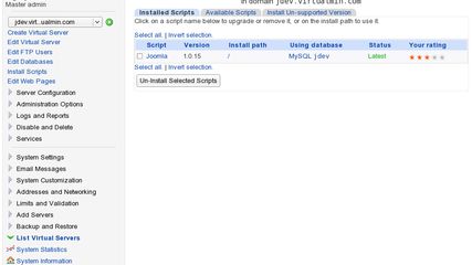 Virtualmin: Powerful and flexible web hosting control panel for Linux ...