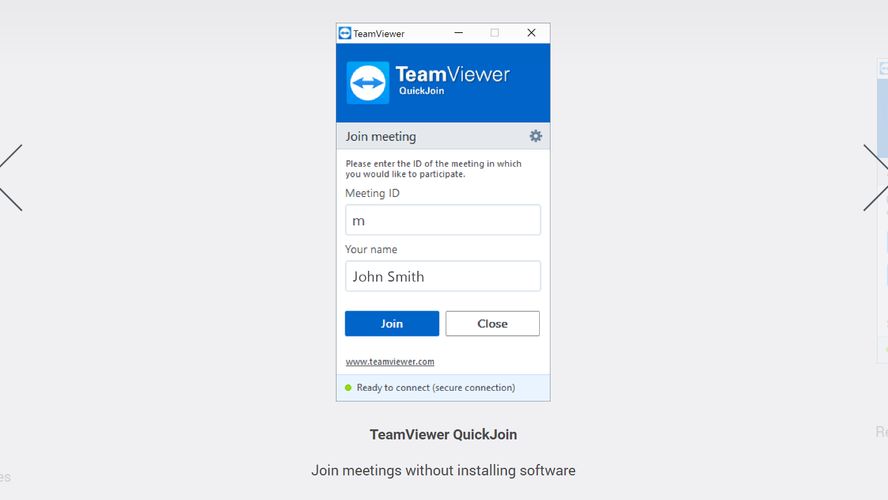 TeamViewer: Lets you establish a connection to any PC or server within ...