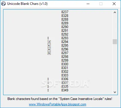 Unicode Blank Chars Alternatives and Similar Software | AlternativeTo