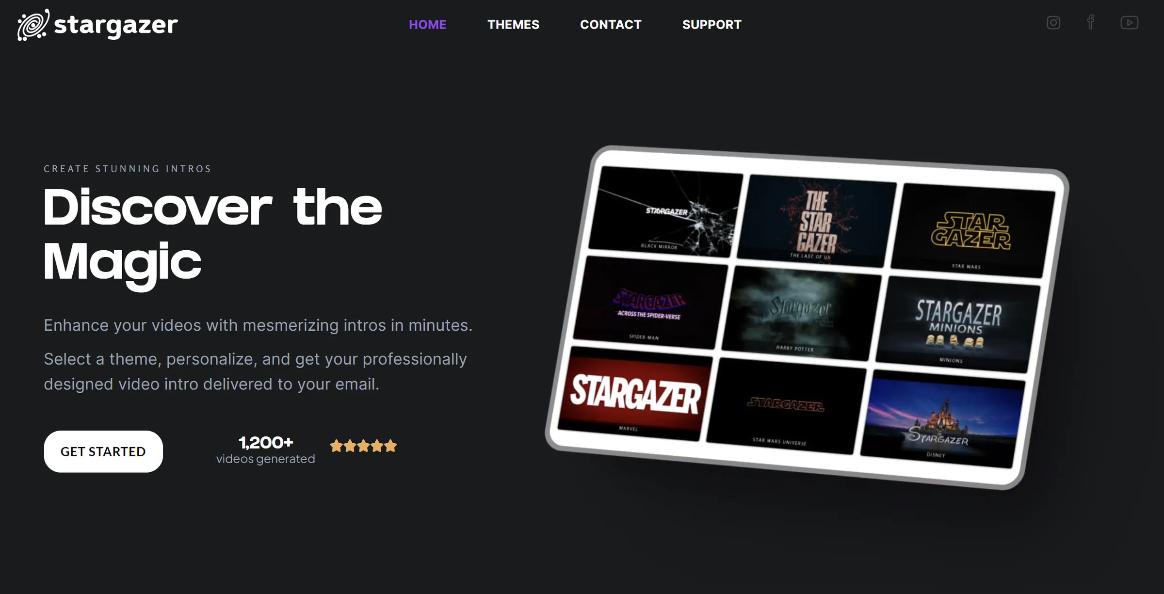 Stargazer - Create Themed Intros Alternatives - Explore Similar Sites ...