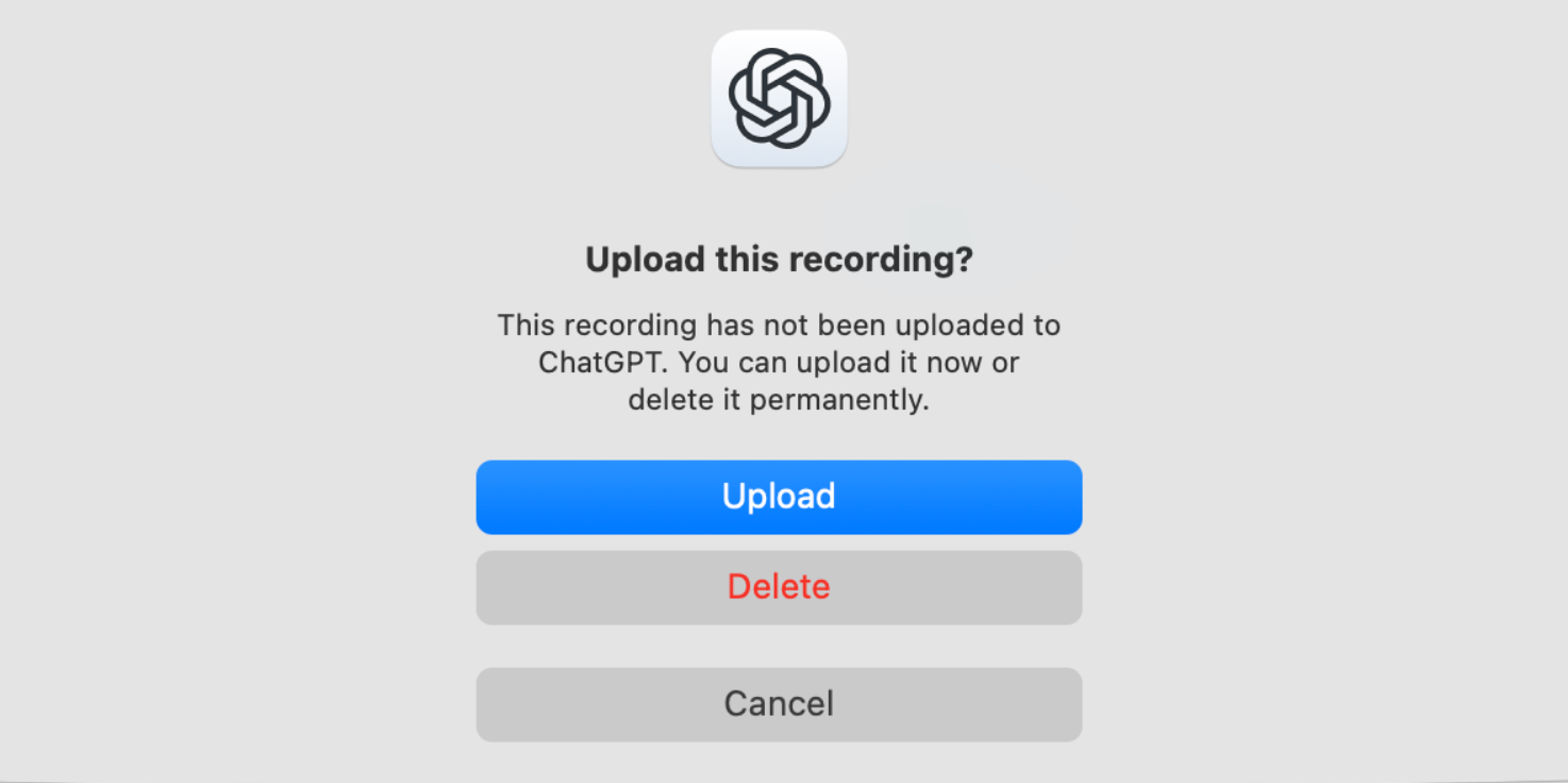 ChatGPT's Record Mode now available to Plus users globally | AlternativeTo