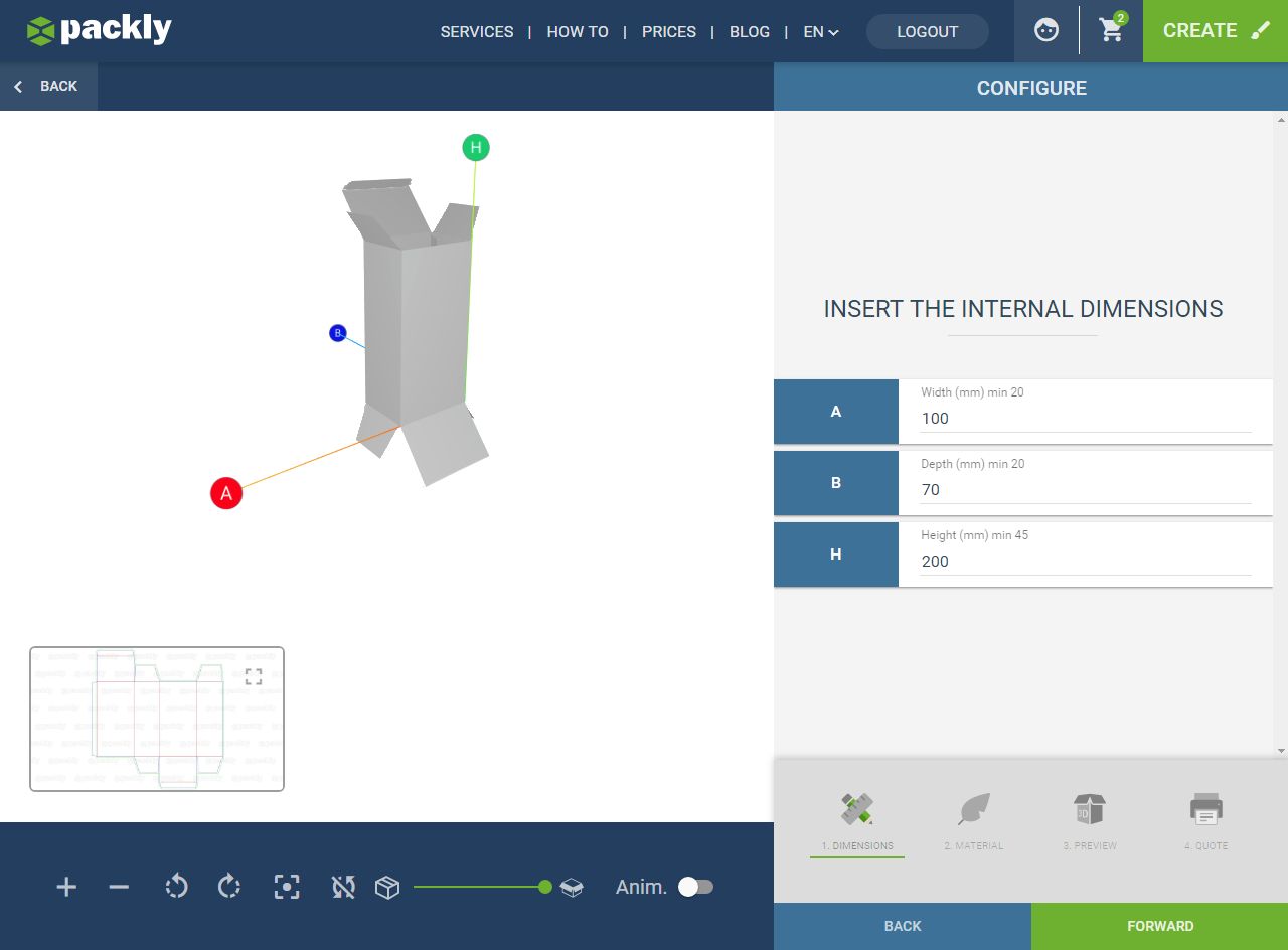 Packly: The complete packaging solution to create and download die-cut ...