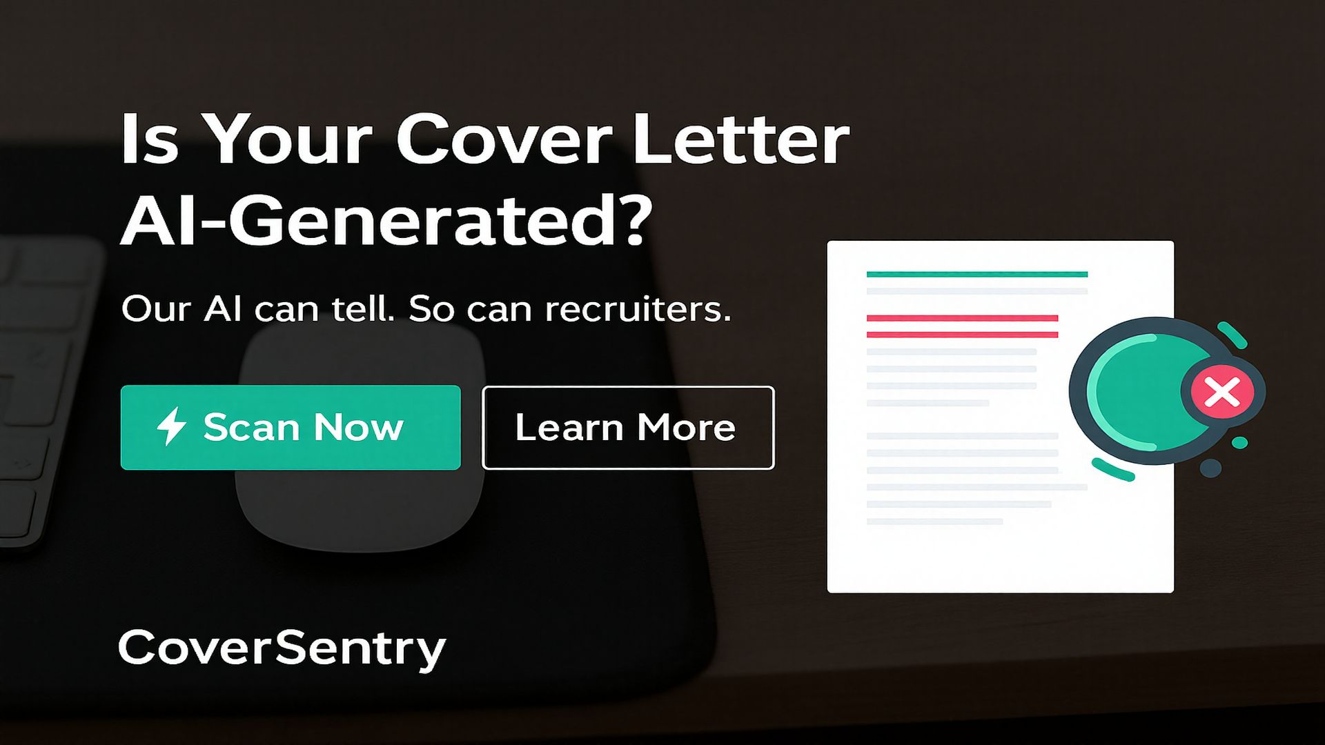 CoverSentry: Check your cover letter for flags before the HR does | AlternativeTo
